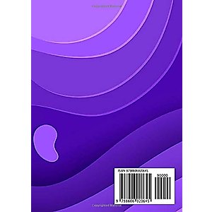Address Book 5 x 7: Address Book Medium Size : Address Book Purple Cover : A-Z Alphabetical Index : Address Book With Birthdays &Password Section : ... media, Notes : Address Book Personalize