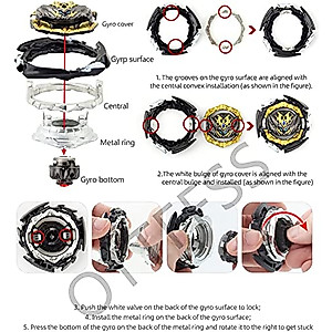 Bey Blades Battling Tops Burst Sparking Launcher Akara Tomy Toys Gift for Boy Burst Dynamite Bey Blade