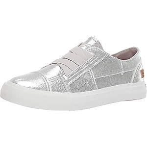 Blowfish Malibu Girls Marley-k Sneaker, Silver Supernova, 2 Little Kid