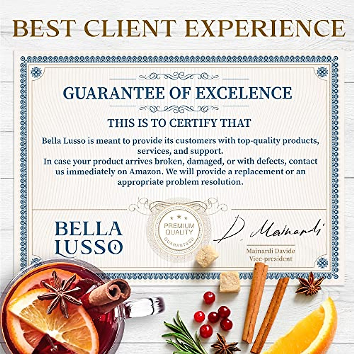 Glass Coffee Mugs 12 oz - Double Wall Insulated Cups - Large Glasses Set of 4 - Premium Gift Box - Tea,Latte,Cappuccino,Espresso on Saucer - Designed in USA Borosilicate Glassware - Dishwasher Safe…