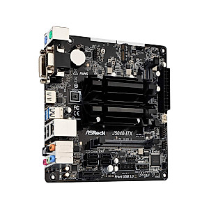 ASRock J5040-ITX Intel Quad-Core Processor J5040 Chipset Mini-ITX Motherboard