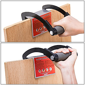 Yopay Plywood Carrier Ergonomic Grip, Panel and Plywood Carrier Holder, Metal Gripper For Board, Drywall Woodworking Carrying Tool