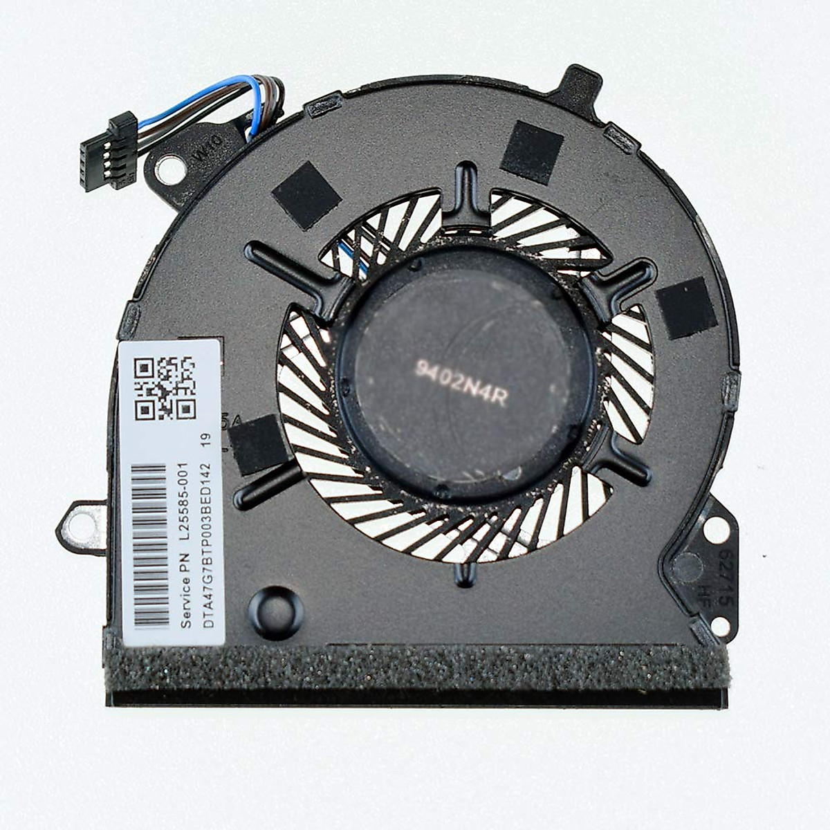Rangale Replacement CPU Cooling Fan for HP Pavilion 15-CS 15T-CS 15-CS0033TX 15-CS00615T 15-CS0072WM 15-CS1065CL 4-Wires Series Laptop TPN-Q208 L25585-001