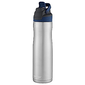 Contigo Steel Water Bottle, 24 oz, SS Monaco