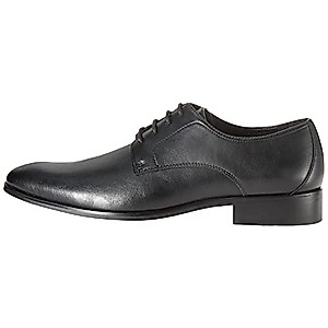 Amazon Essentials Men's Derby Shoe, Black, 10.5