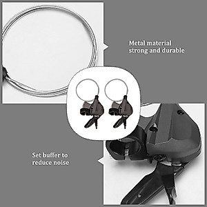 Sudemota 2Pcs M370 9 Speed Shifter Trigger Set | 3 X 9 Speed Shift/Shifter Brake Lever Combo