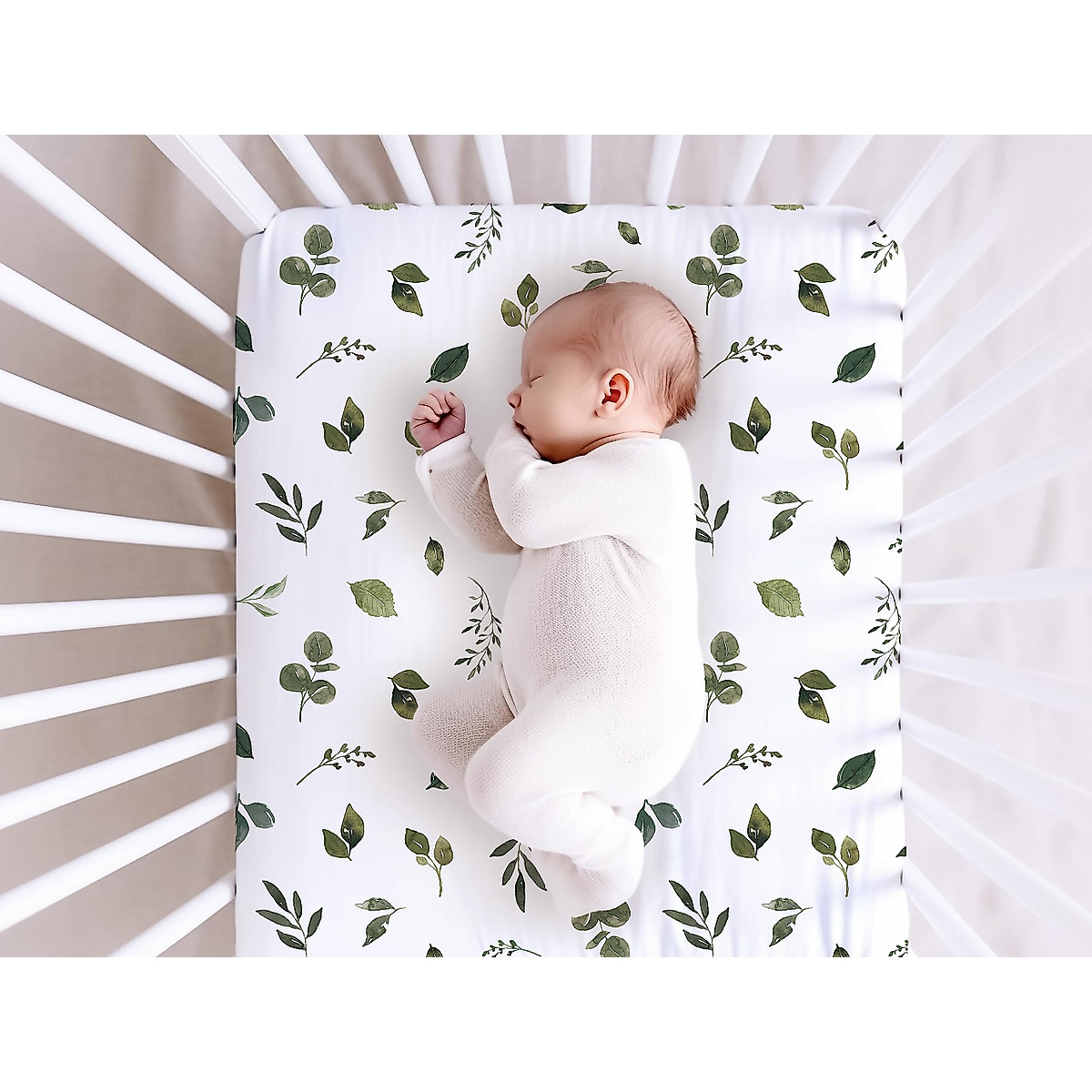 Premium Gender-Neutral Crib Sheet Set - 2 Pack | Ultra-Soft Bedding for Crib Mattress and Toddler Beds | Unisex Comfort and Elegance by Max&So