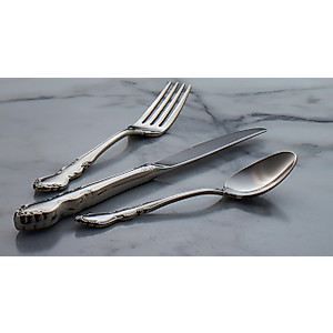 Oneida 2766045Al20 Dover 45 Piece Fine Flatware Set, Service For 8