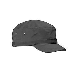 Big Accessories Short Bill Cadet Cap OS CHARCOAL