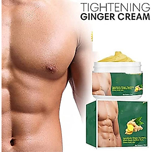 Endxedio SoliPac Gynecomastia Tightening Ginger Cream,Gynecomastia Tightening Ginger Cream,Effectively Shrinks Men Chest Tightening Ginger Cream,Effective Remove Excess Fat (3pcs)