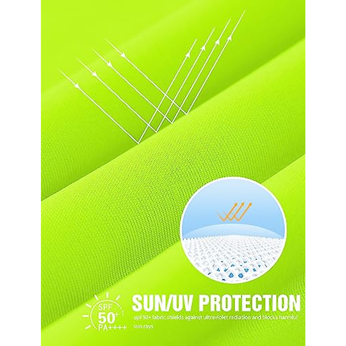 Workout Tanks Men Dry Fit Sleeveless Sport Shirts(Neon Green,M)