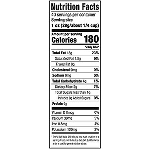 Amazon Brand - Happy Belly California Walnuts Halves and Pieces, 40 Ounce