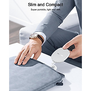 NANAMI Magnetic Wireless Charger iPhone Compatible with MagSafe Charger for iPhone 15/14/13/12 Pro/Max/Plus, Fast Wireless Charging Pad Phone Charger for AirPods 3 2 Pro with USB-C 30W PD Adapter