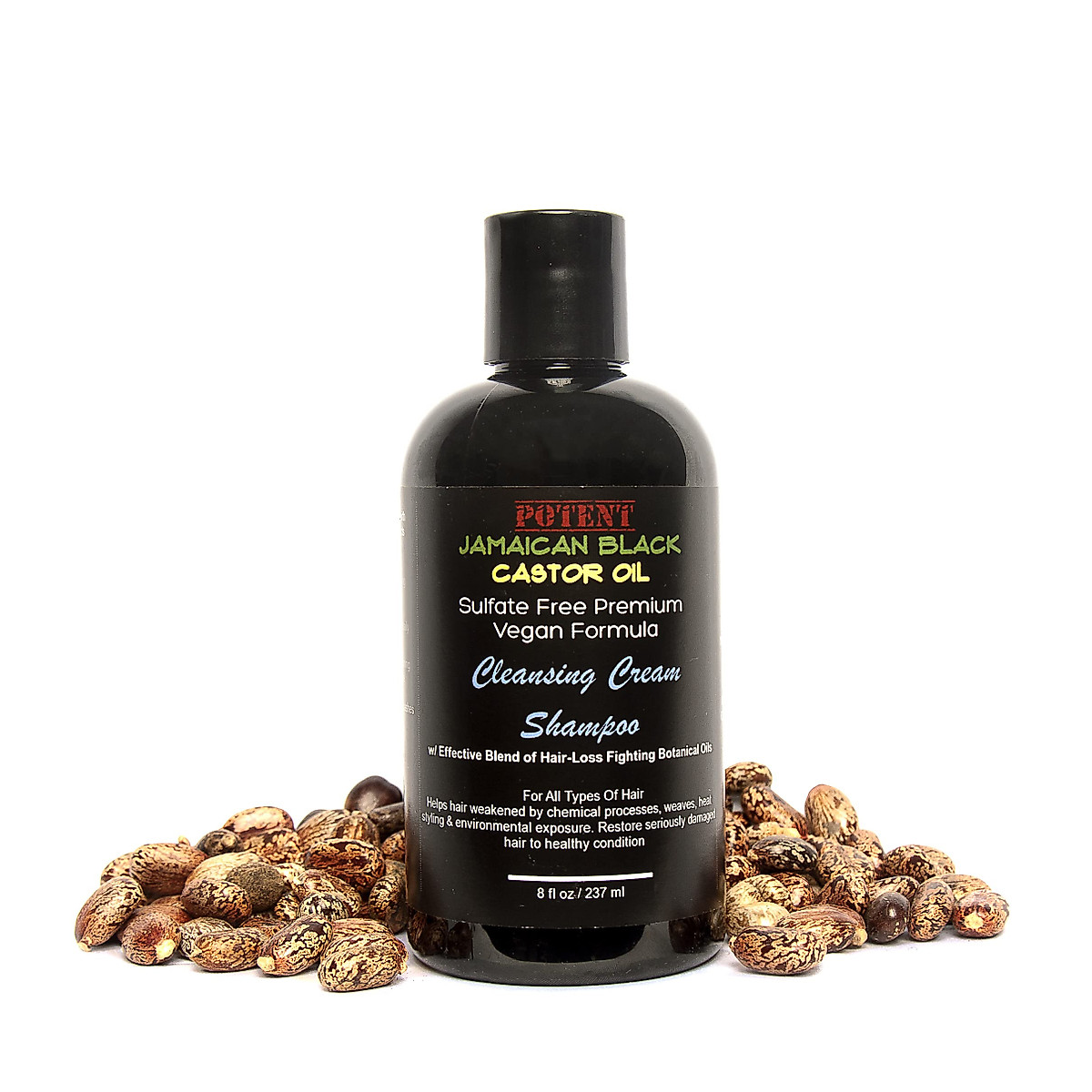 Potent Jamaican Black Castor Cleansing Cream Shampoo