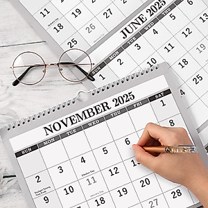 2023-2024 Wall Calendar – Apr.2023 - Jul.2024, 3 Month Calendar Vertical Display, 3-Month Wall Calendar 2023-2024, 11" x 26", Large Monthly Calendar, Lay- Flat, Holidays, Blocks, Perfect for Planning