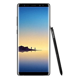 SAMSUNG Galaxy Note8 N950U 64GB Unlocked GSM LTE Android Phone w/ Dual 12 Megapixel Camera - Midnight Black