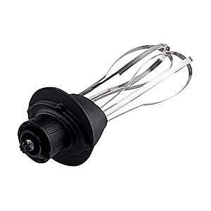 Restaurantware Hi Tek Stainless Steel Whisk - Fits Variable Speed Immersion Blender - 10" - 1 count box,Silver