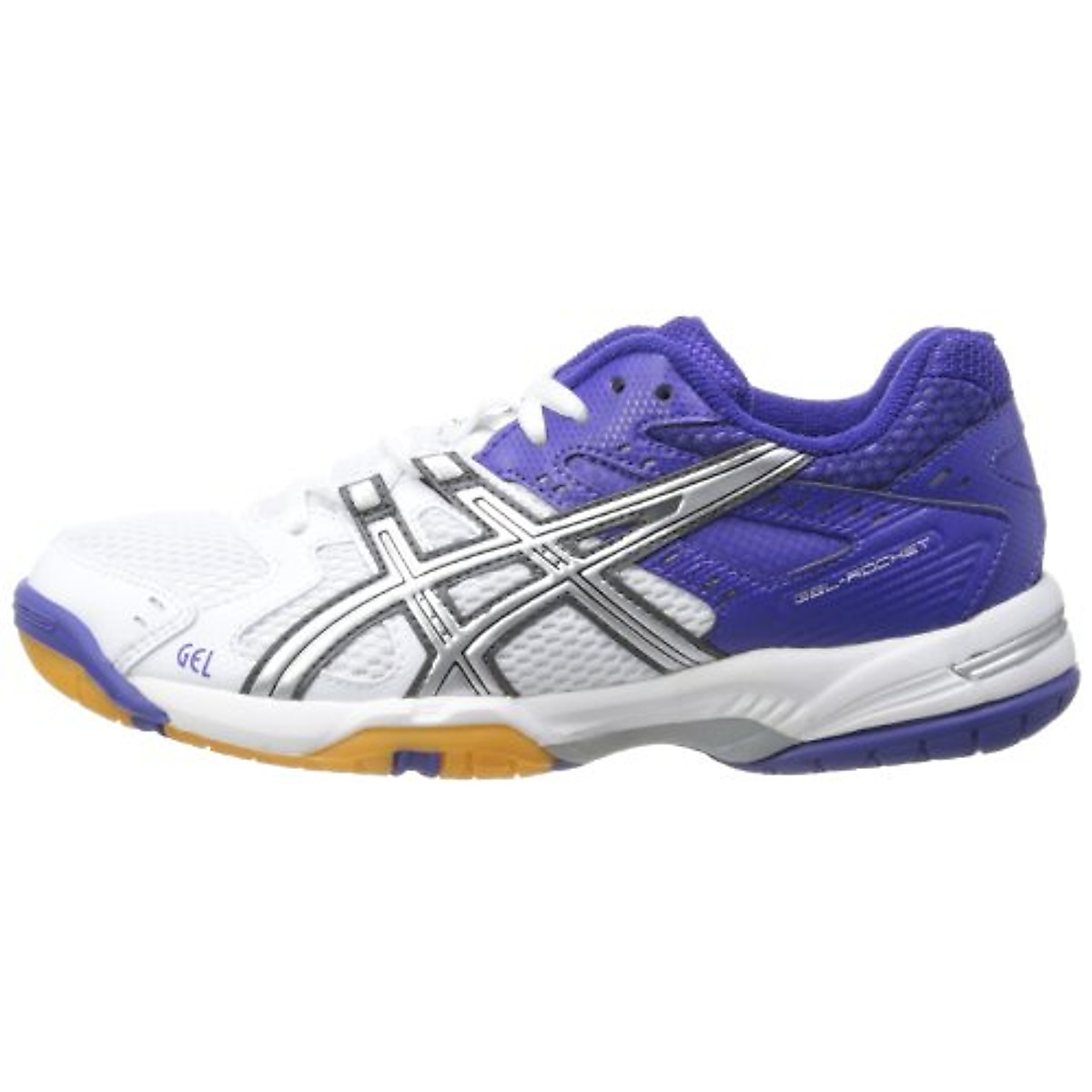 ASICS Womens Gel-Rocket 6 Comfort Trainers Volleyball Shoes Blue 5 Medium (B,M)