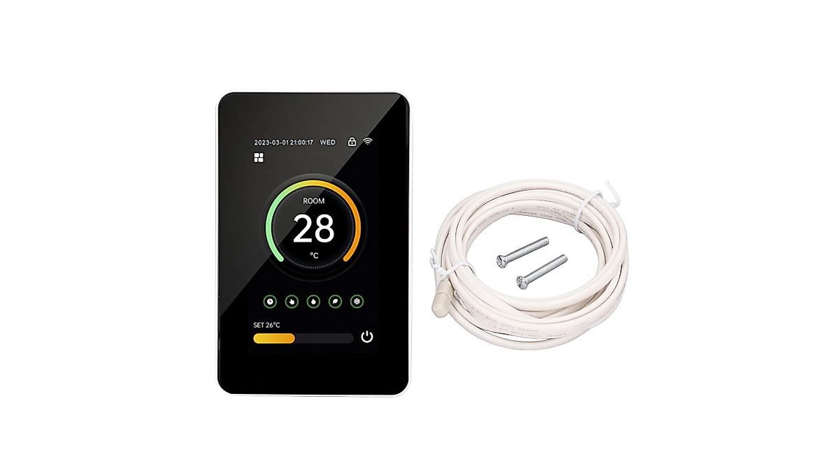 Smart WiFi Thermostat - App-Controlled Heating & Cooling