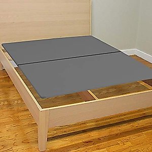 Mayton Bunkie Board for Mattress/Bed Support, Twin (Set of 2), Grey