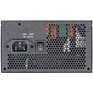 EVGA 110-BQ-0600-K1 600 BQ, 80+ Bronze 600W, Semi Modular, FDB Fan, 3 Year Warranty, Power Supply