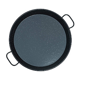 Mabel Home 23.5 inch / 60cm Enamaled Steel Paella Pan, 23.5" (60cm)