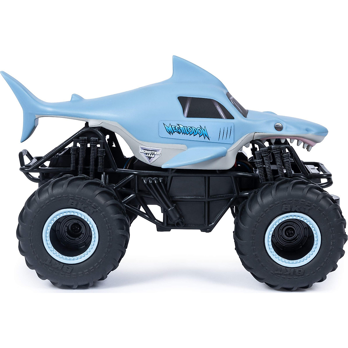 Monster Jam, Official Megalodon Remote Control Monster Truck, 1:24 Scale, 2.4 GHz, for Ages 4 and Up