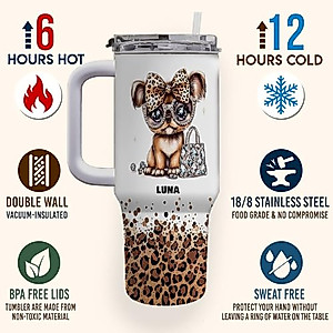 Personalized Dog Tumbler with Central Asian Shepherd Dog’s Name – Custom Travel Coffee Cup 40oz, Travel Coffee Cup, Gift for Mother's day, Father's day, Christmas fN9xUl