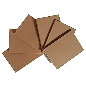 Notepads with Kraft Paper Covers (4.5 x 3 Mini Notebooks Set of 6)