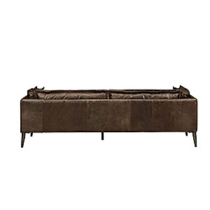 ACME Porchester Sofa - - Distress Chocolate Top Grain Leather