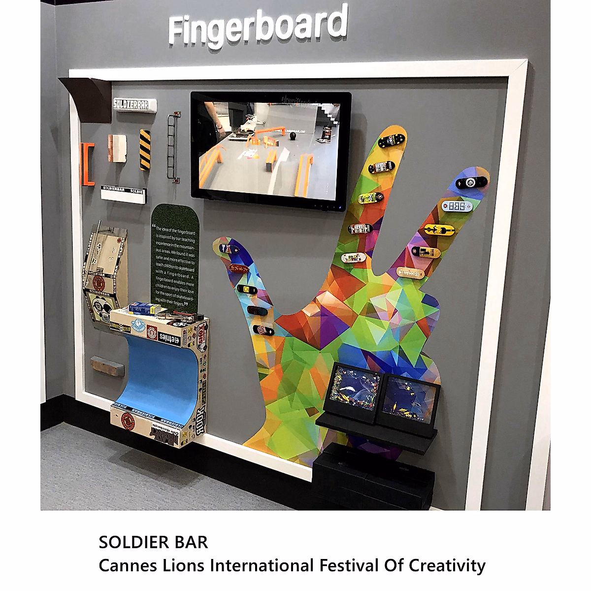 SOLDIER BAR Fingerboards complete (5 Layer Canadian Maple 34mmx 98mm DECK) Finger Skateboards (+34mm Truck+Globular Wheels) (Cactus)