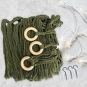 Stuffed Animal Net or Hammock Jumbo - with Warm White LED String Star Lights, Wall Hooks- Stuffed Animal Hammock - Squishmallow Net - Corner Net for Stuffed Animals for Wall - (X-Large - Army Green)