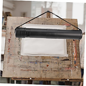 Tofficu 2pcs Telescopic Painting Tube Plastic to Go Containers Expandable Storage Tube Extendable Poster Tubes