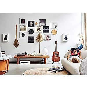 Twelve Inch Vinyl Floating On Your Wall - No Frames, No Visible Support Original - Natural