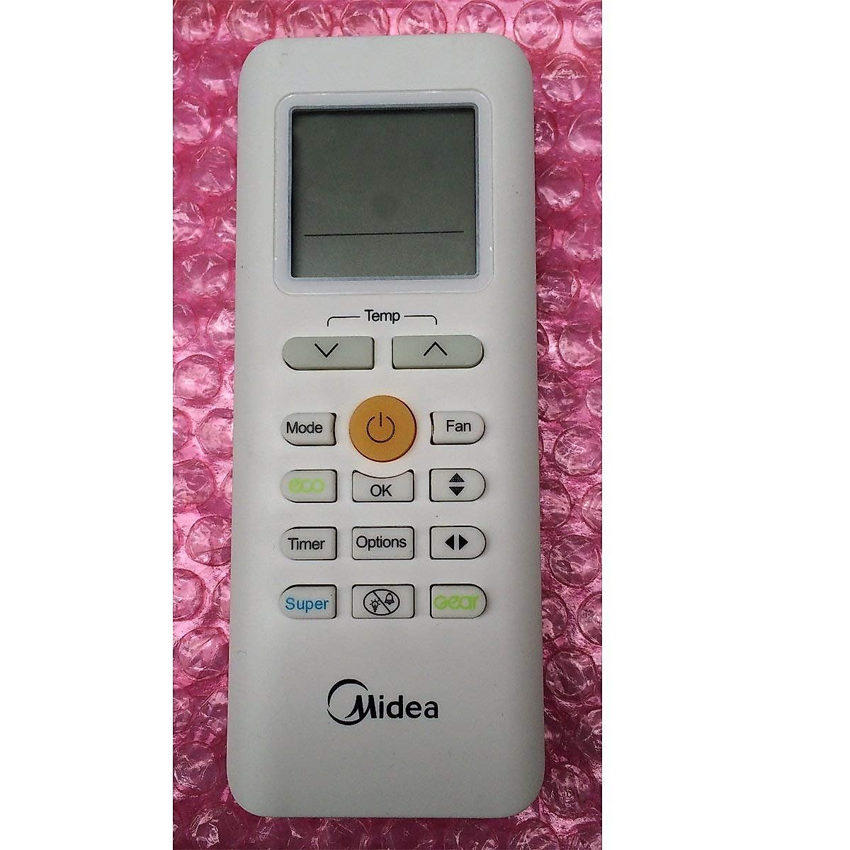 Generic Replacement Air Conditioner Remote Control for Midea RG70A/BGEF RG70E/BGEF RG70E3/BGEF RG70E2/BGEF RG70E1/BGEF