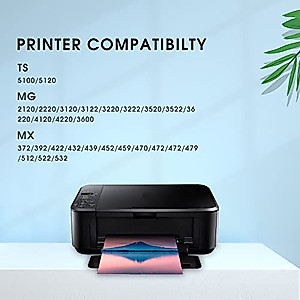 ESTON Remanufactured Ink Cartridge Replacement for Canon Ink cartridges 240 and 241 CL 241XL with PIXMA TS5120 MG3620 MX472 MX452 MG3520 Printer (1 Black,1 Color, 2 Pack)