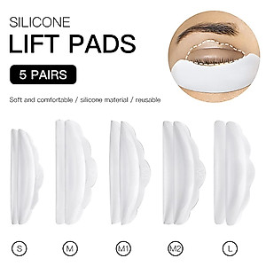 SHEEYOON Eyelash Lift Kit, Premium Lash Perm kit with Complete Tools, Natural Curly Long Lasting Eyelash Curling for Home & Salon