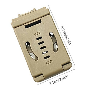 DSBAOMA Quick Open Multifunctional Waist Clip Back Clip Replacement Carrying K Sheath Clip Sheath Belt Clip