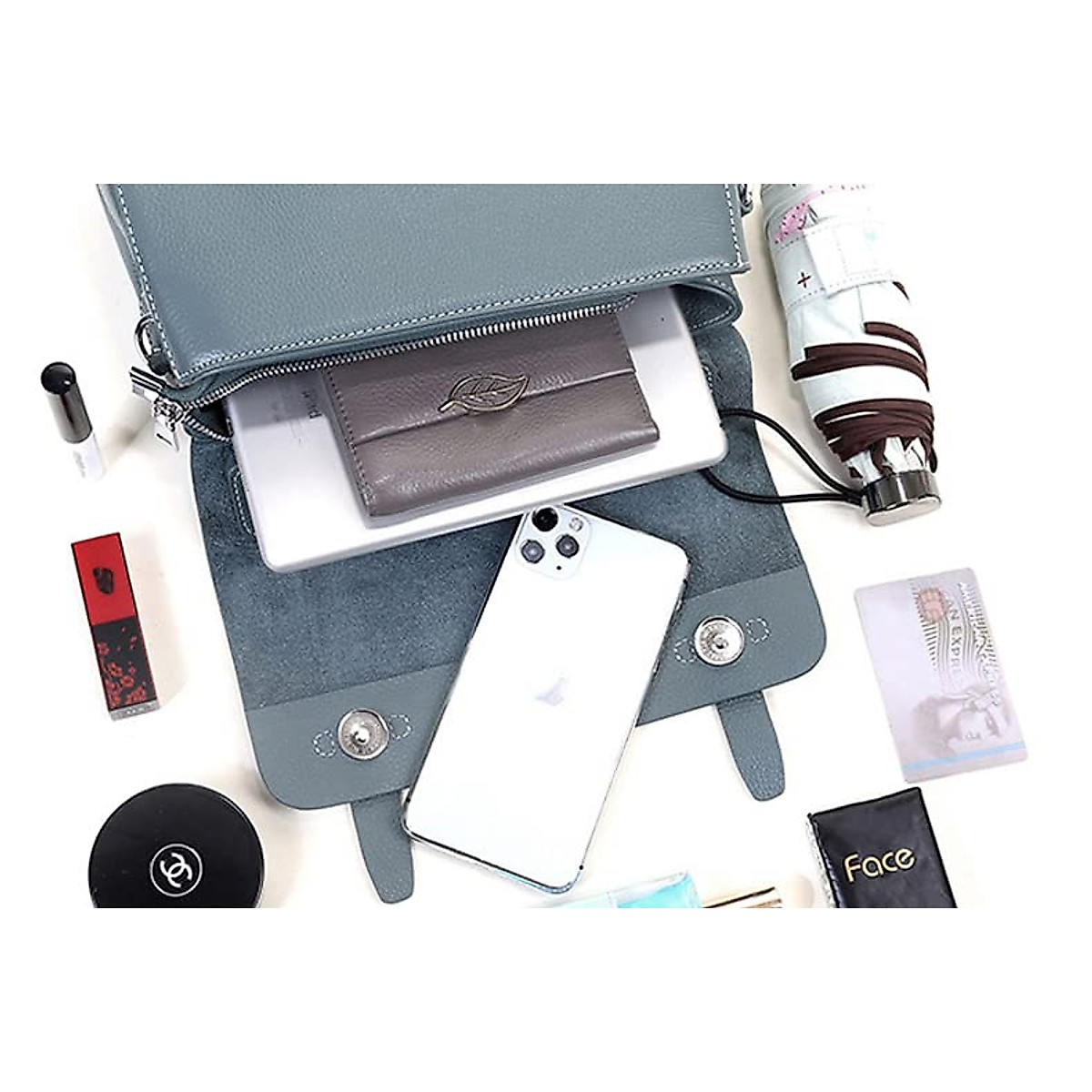 Women's Handbags Leather Shoulder Bags Fashion Hobo Bags Large Wallets and Totes with Adjustable Straps