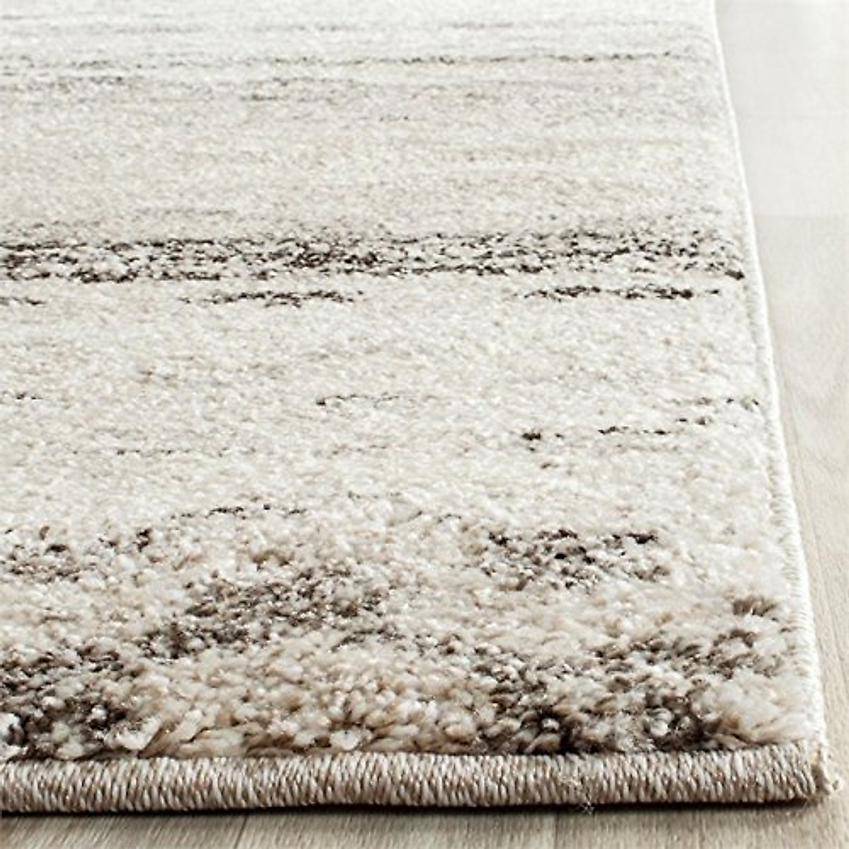 SAFAVIEH Retro Collection 8' x 10' Cream/Grey RET2136 Modern Abstract Non-Shedding Living Room Bedroom Dining Home Office Area Rug