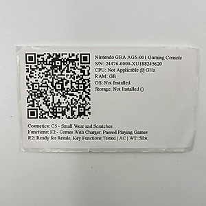 Nintendo Game Boy Advance SP Console - Flame Red