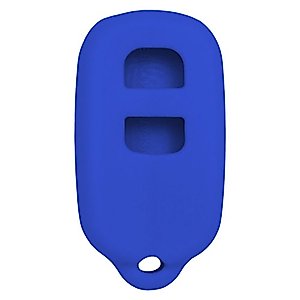 Keyless2Go Replacement for New Silicone Cover Protective Case for Remote Key Fobs with FCC GQ43VT14T HYQ12BAN HYQ12BBX - Blue