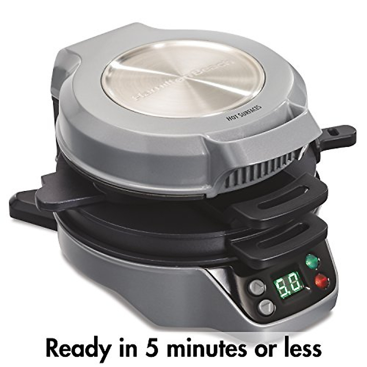 Hamilton Beach, Silver 25495 Breakfast Burrito Maker, 9.8 x 8.7 x 5.6 inches