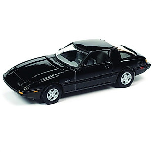 Johnny Lightning JLCG027 Classic Gold VER A 1981 Mazda RX-7 Maya Brilliant Black