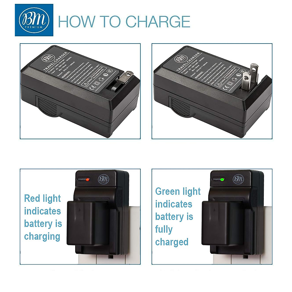BM Premium 2 VW-VBT380 Batteries and Charger for Panasonic HC-V800K, HC-VX1K, HC-WXF1K, HCV510, HCV520, HC-V550, HCV710, HC-V720, HC-V750, HC-V770, HC-VX870, HC-VX981, HCW580, HC-W850, HC-WXF991
