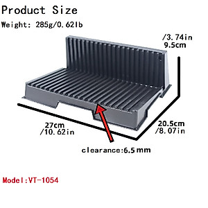 volunt Plastic Parts Shelf,Model Shelf,Placing Rack,Plastic Tool Drawer Storage Container Storage Box, Suitable for Gundam DIY Model Making Accessories of Model Action Figures (VT-1054)