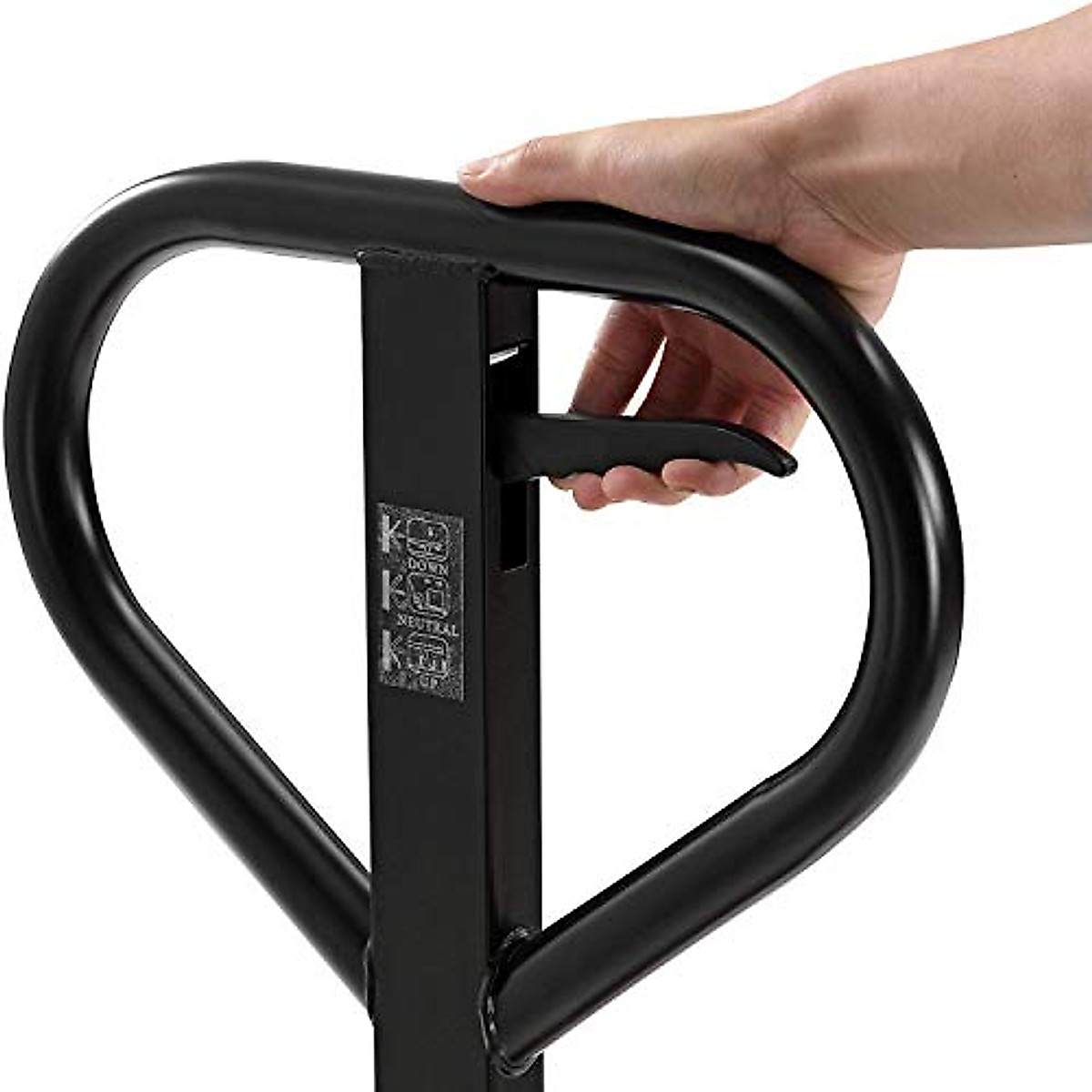 Global Industrial Standard Duty Pallet Jack Truck 5500 Lb. Capacity, 21 x 48 Forks