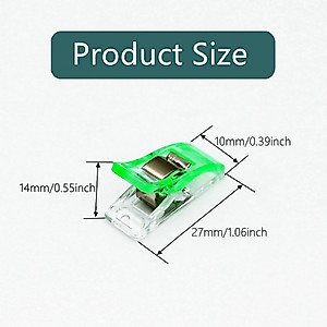 Secai Sewing Clips for Crafting and Quilting,Pack of 30PCS Clips for Sewing Supplies