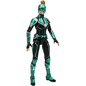 Diamond Select Toys Marvel Select: Captain Marvel (Starforce Uniform Version) Action Figure
