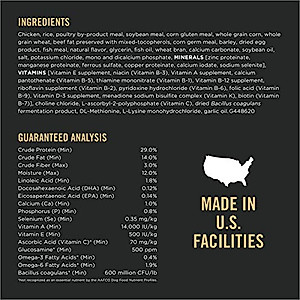 Purina Pro Plan Senior Dog Food With Probiotics for Dogs, Shredded Blend Chicken & Rice Formula - 18 lb. Bag